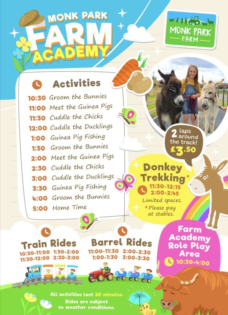 Farm Park in Yorkshire | Monk Park Farm